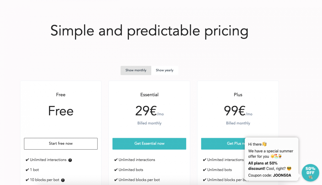 ノーコード ツール紹介 : Joonbot – NoCode Journal Japan ノーコード ジャーナル ジャパン
